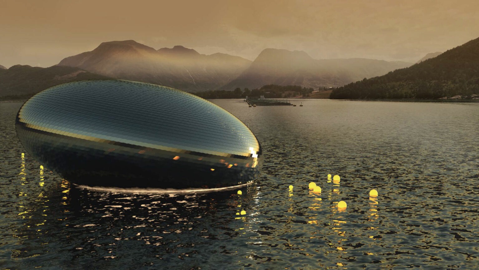 Eide Fjordbruk inaugurates ‘Salmon Eye’, the world's largest floating ...