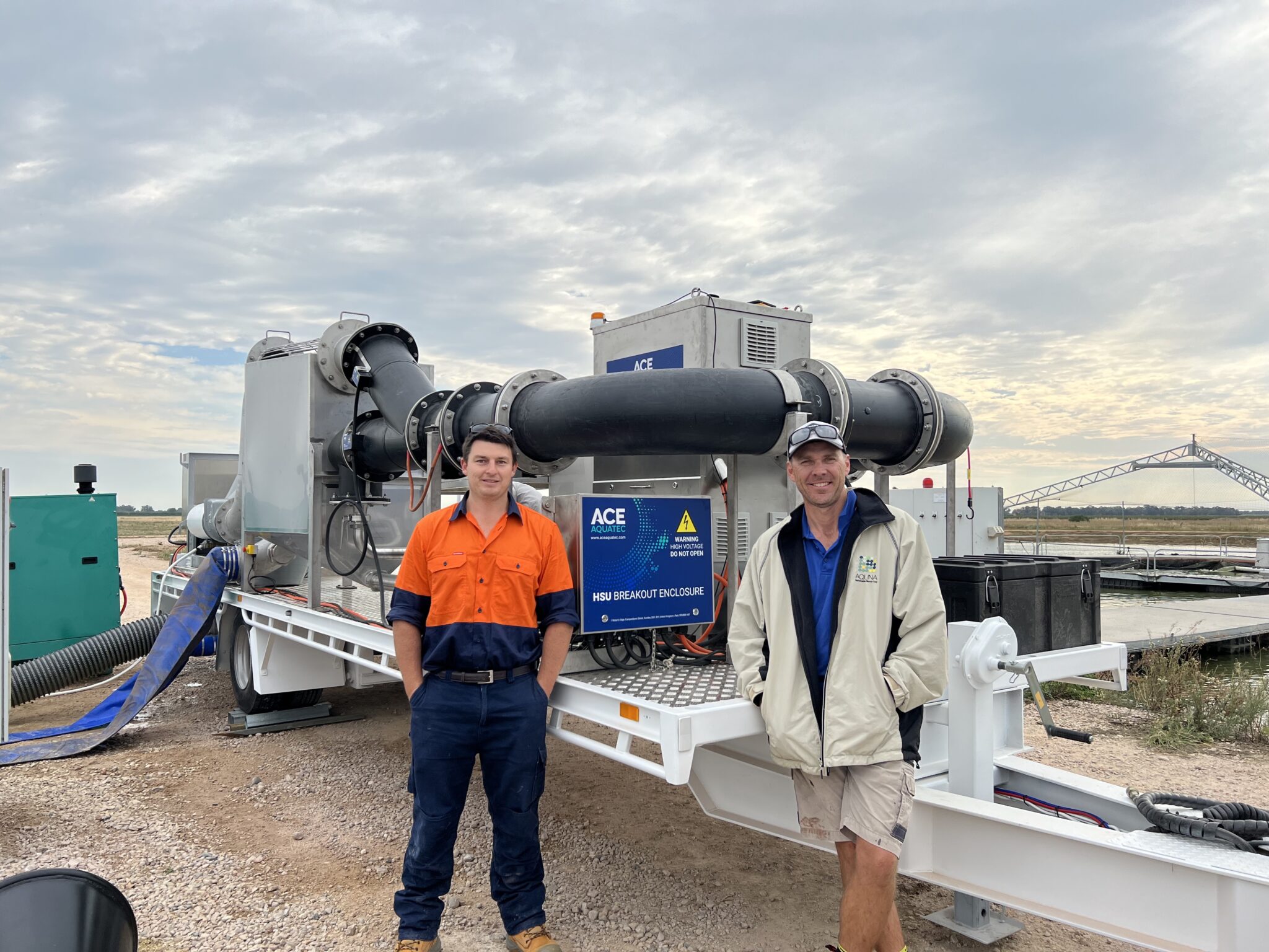 Ace Aquatec installs successfully its first trailer mounted in-water ...